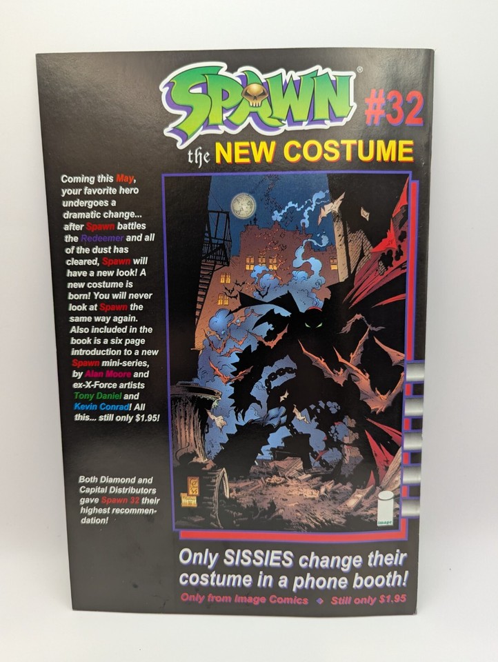SPAWN 29 Signed by Greg Capullo (1995) Image Comics Eddie/Redeemer | eBay