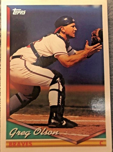 Topps #346 Greg Olson Baseball Card 1994 | eBay
