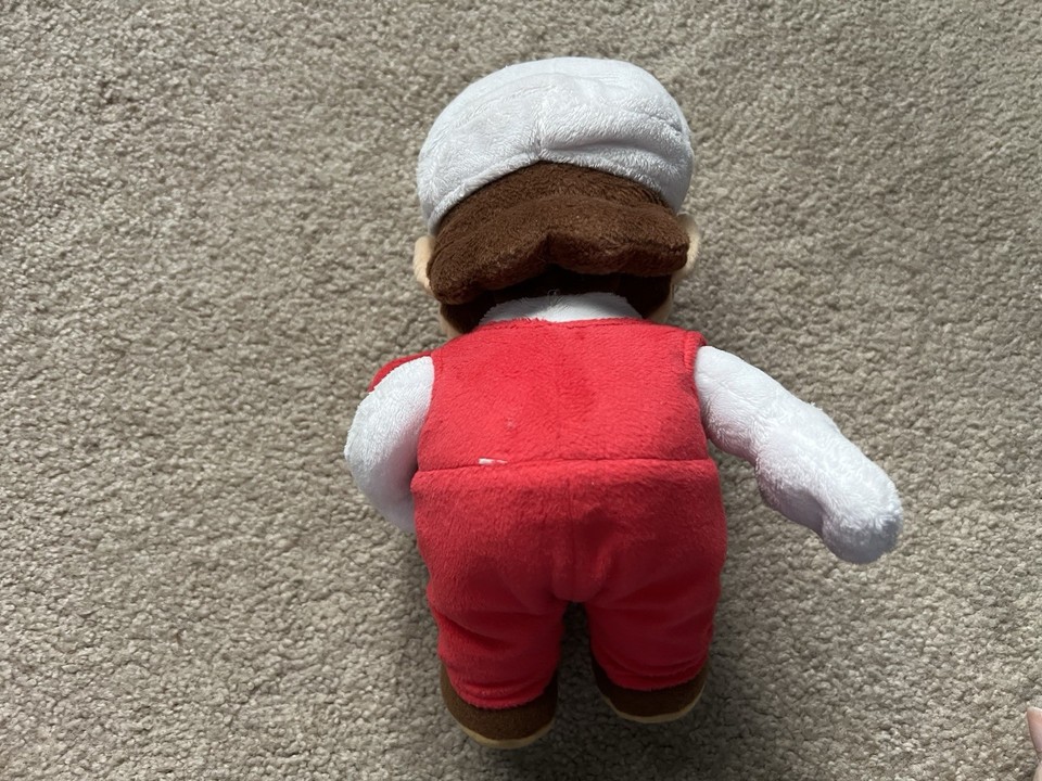 2008 Super Mario Galaxy Fire Mario Plush RARE | eBay