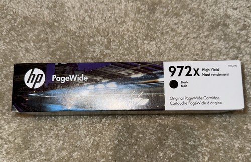 HP PageWide 972X Black High-Yield Ink Cartridge F6T84AN [EXPIRED MARCH ...