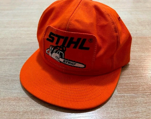 Vintage Stihl Hat K Products Farm Seed Pepsi 3 Stripe | eBay