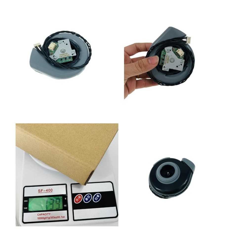 Robot Vacuum Repair Fan Assembly Replacement Part Consistent Suction ...