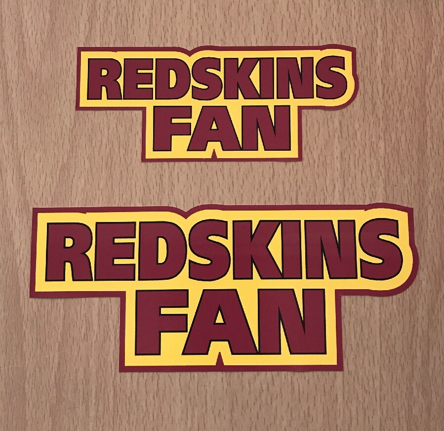 NFL Washington Redskins Sticker Decal - NFC West Super Bowl Fantasy ...