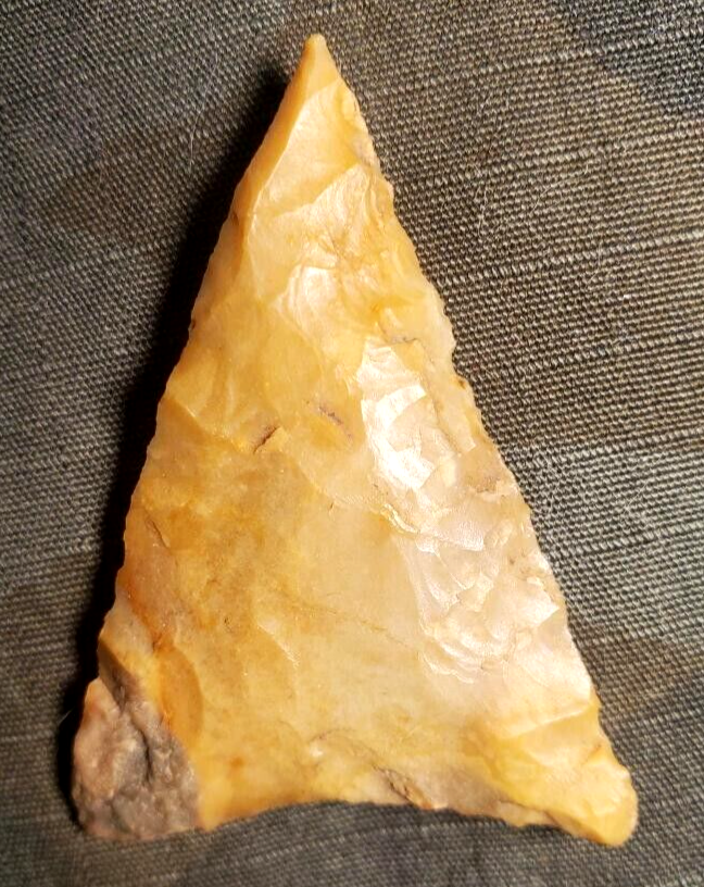 Texas Hill Country Authentic Native American 2 inch Early Triangular ...
