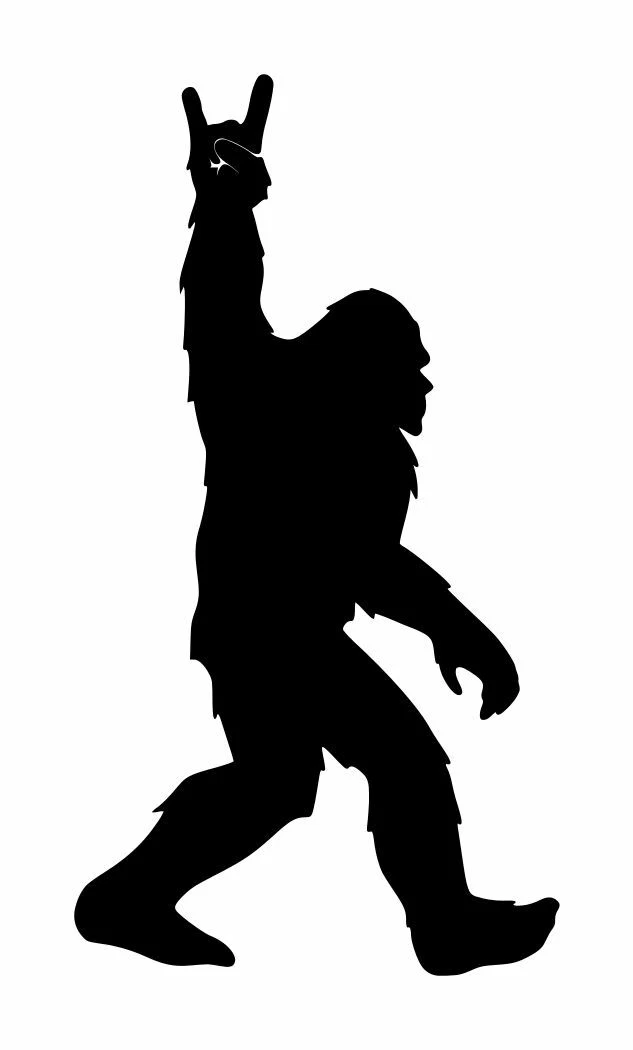 Sasquatch Silhouette