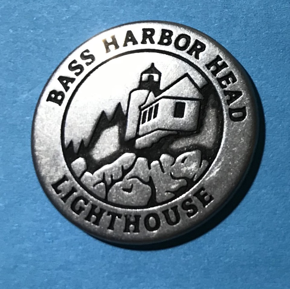Acadia National Park Bass Harbor Head Lighthouse Token | eBay