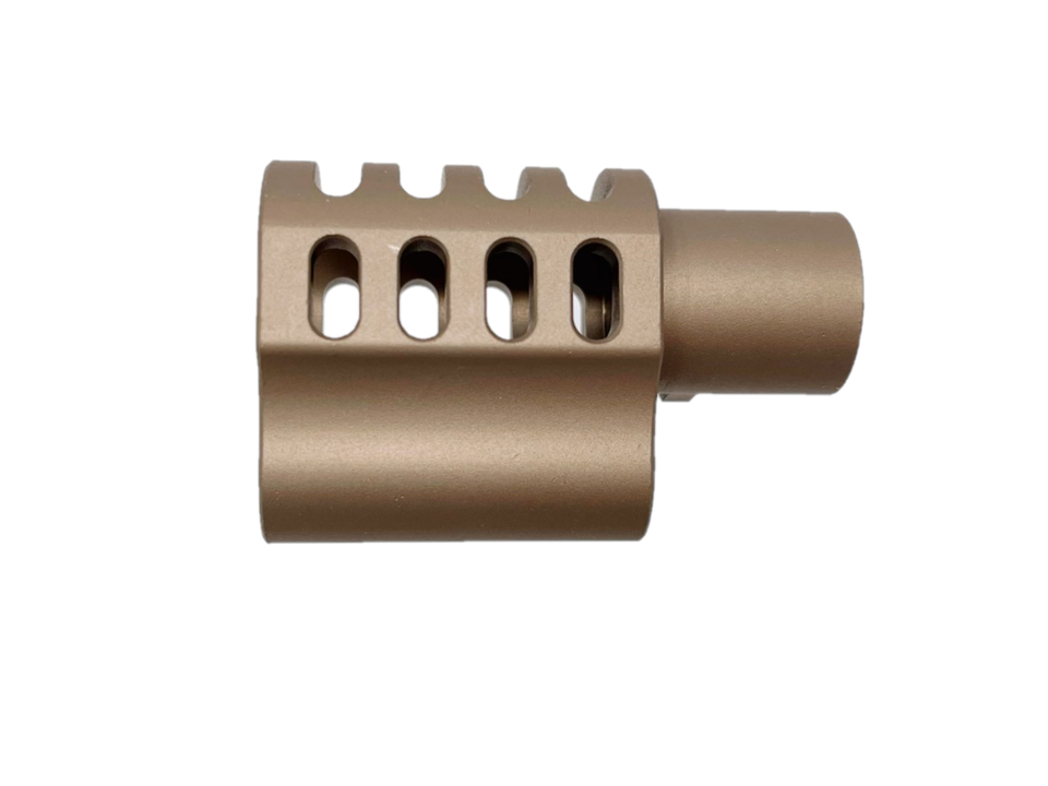 1911 .45 ACP Muzzle Brake Compensator Aluminum Bronze Tan Color ...