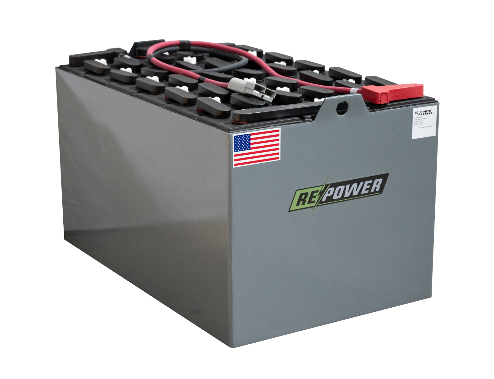 Repower Reconditioned 18-85-27 Electric Forklift Battery 36V 38 1/2"L x ...