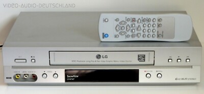 Videorecorder VHS LG LV4747 6 Head HiFi LP NTSC gewartet 1 Jahr ...