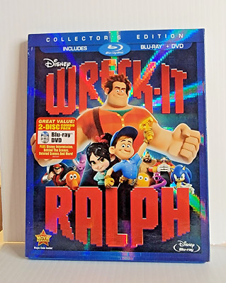 Wreck-It Ralph (Blu-ray/DVD, 2013, 2-Disc Set) | eBay