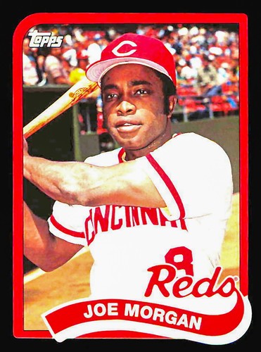 2014 Topps #TM-39 Joe Morgan 1989 Topps Die Cut Minis Cincinnati Reds ...
