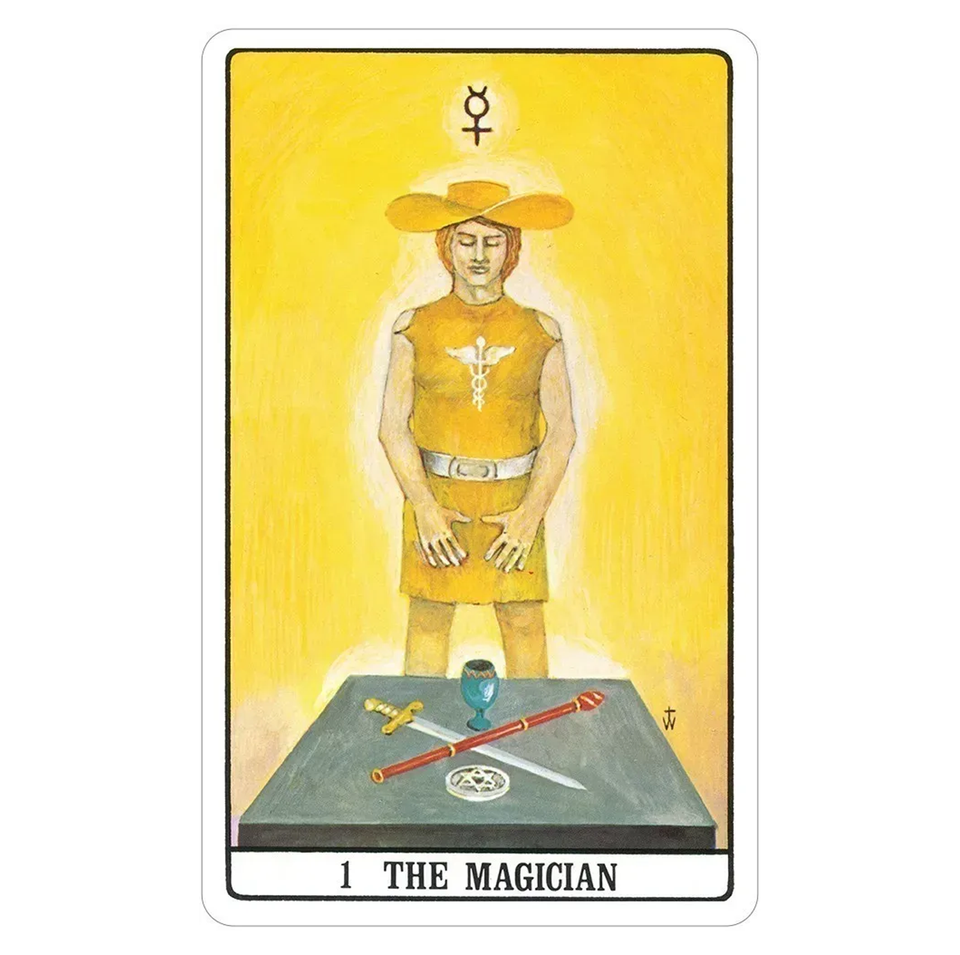 The Golden Dawn Tarot Cards Deck Esoteric Telling Us Games Systems GD78 ...