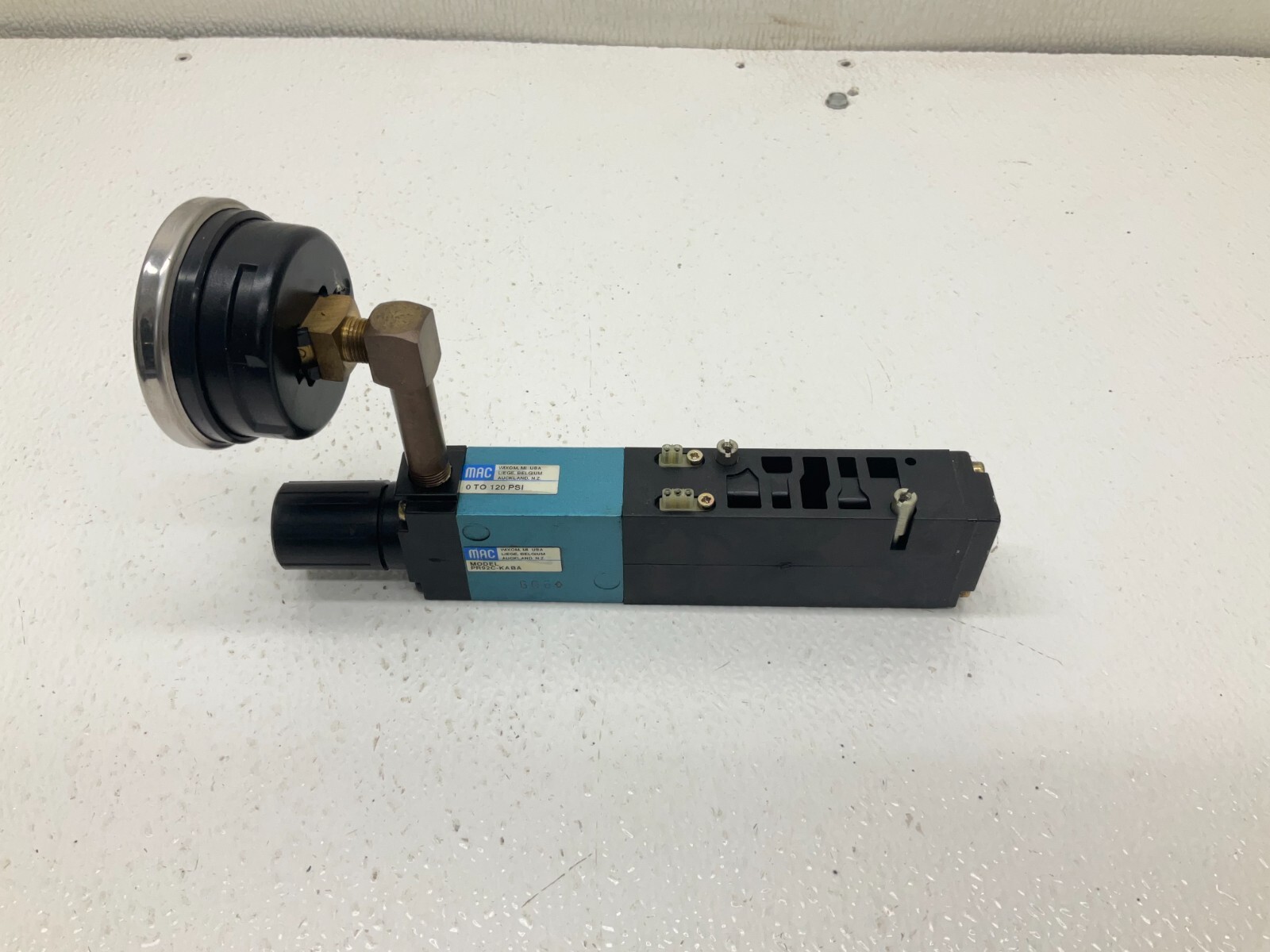 MAC PR92C-KABA Pressure Regulator 0-120 PSI PR92CKABA PR92C | eBay