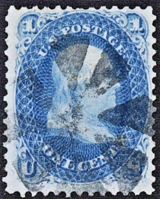 U.S. Classic #63 F/VF 1 cent blue Franklin '23 Cat $30.00 | eBay