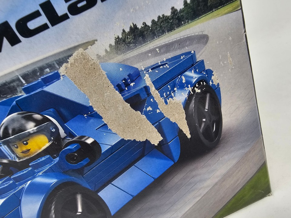 LEGO 76902 Speed Champions McLaren Elva - New & Sealed in Damaged Box ...