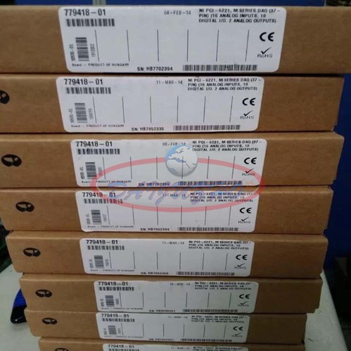ONE National Instruments data acquisition card PCI-6221 779418-01 NEW ...