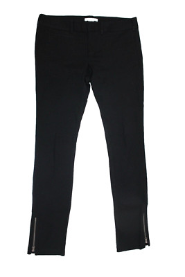 Vince Black Coin Pocket Pants Trousers Viscose Stretch Slim Ankle ...