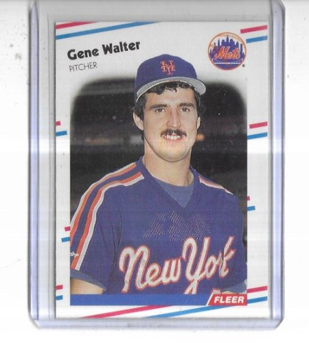1988 Fleer #153 Gene Walter New York Mets | eBay