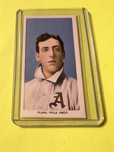 Reprint Eddie Plank 1910 Tobacco Card Baseball Philadelphia Phillies | eBay