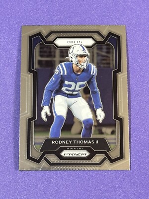 2023 Panini Prizm Rodney Thomas II #130 Indianapolis Colts (Q) | eBay