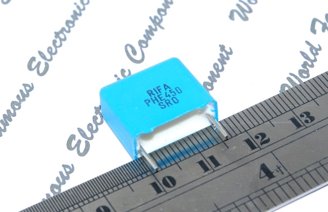 10pcs- RIFA PHE450 0.1uF (0,1µF 100nF) 630V 5% pitch:15mm Film ...