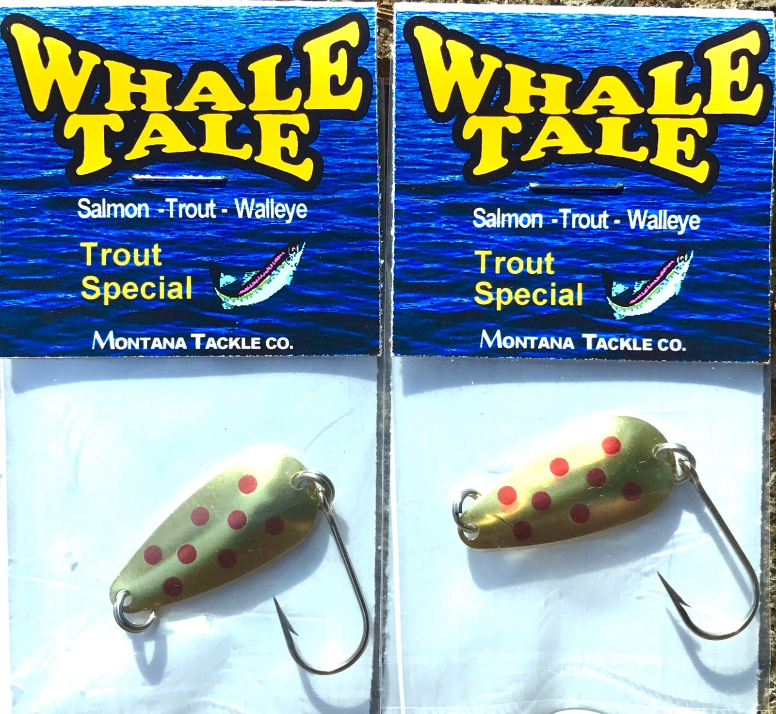 Trout Trolling Spoons (2): “BLOOD SMELT” | eBay