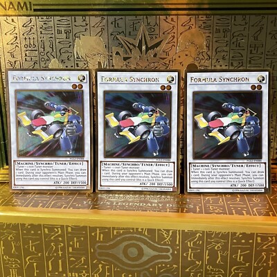 Yu-Gi-Oh! TCG Formula Synchron PGL2-EN088... Set of 3 | eBay
