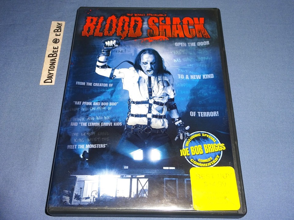 Blood Shack 1971 DVD Shriek Show Ray Dennis Steckler Carolyn Brandt Ron ...