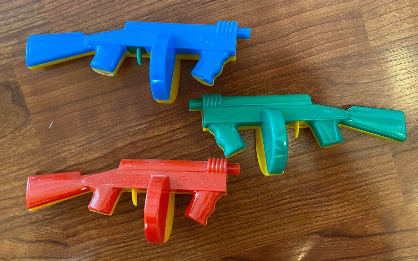 3 Vintage Tommy Gun Clicker Novelty Toys - 1960s - Warehouse Store ...