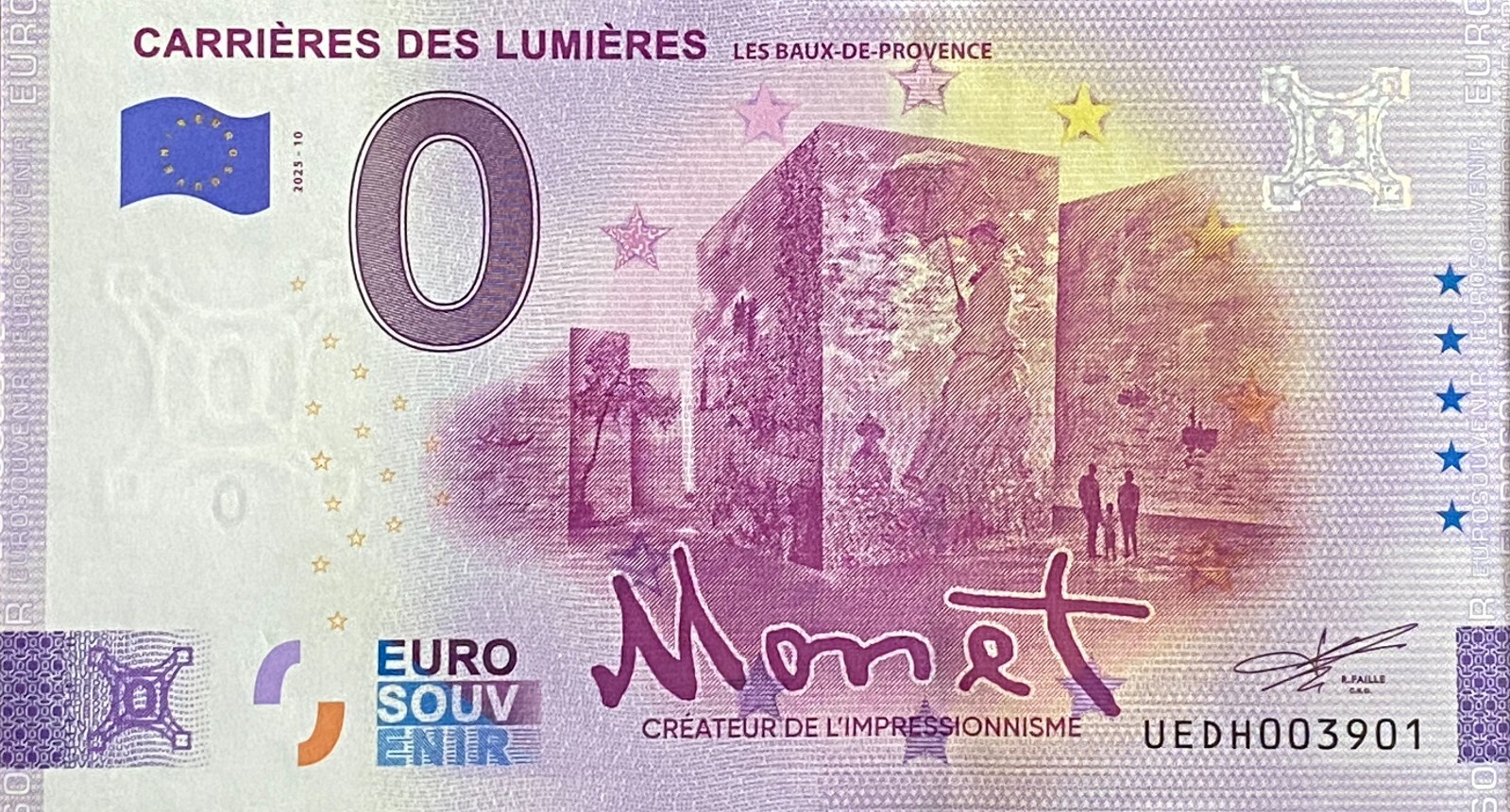 Ticket Careers Of Lights Monet France 2025 Number 3901 | eBay