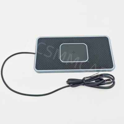 Car Wireless Phone Charger Mat Silicone Non Slip Pad 15W Fast Charging ...