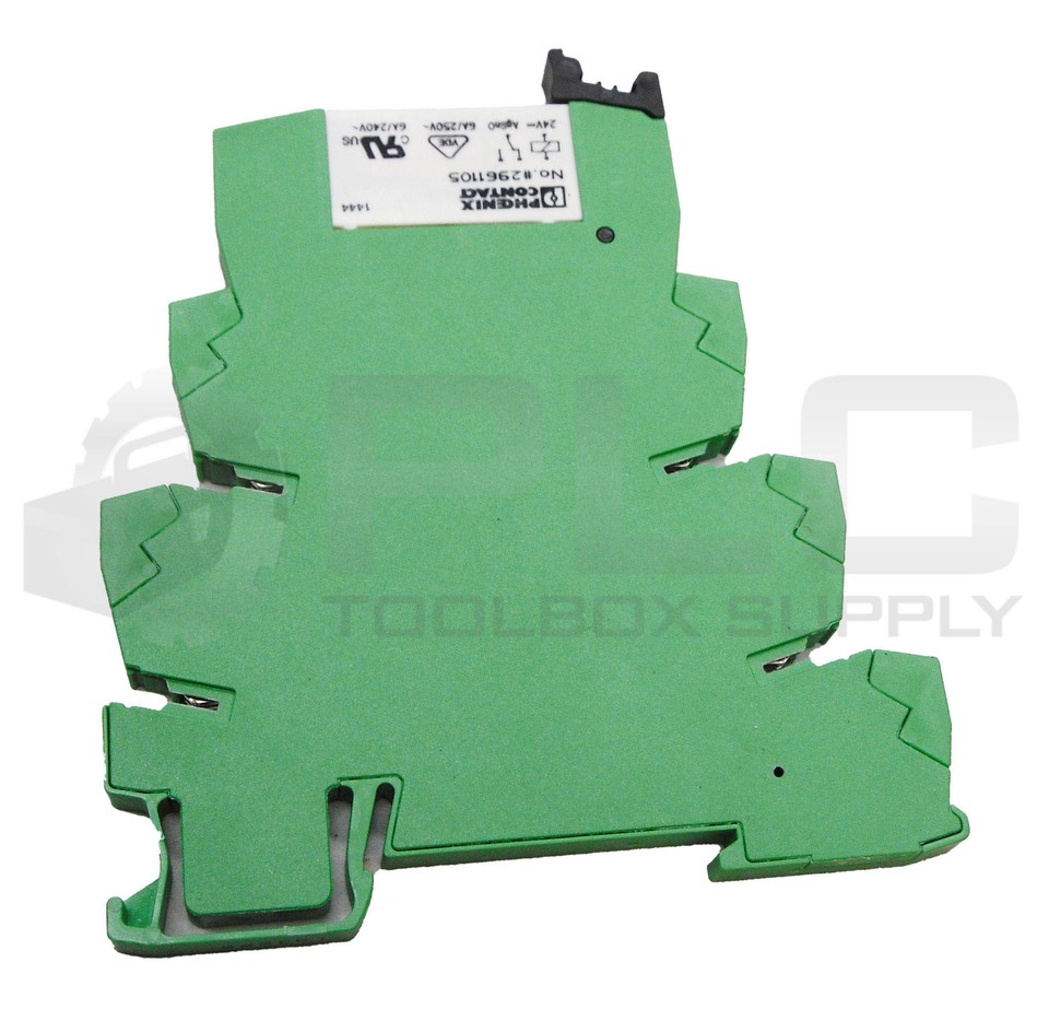 NEW PHOENIX CONTACT PLC-BPT-24UC/21 BASIC TERMINAL BLOCK 2900446 W ...