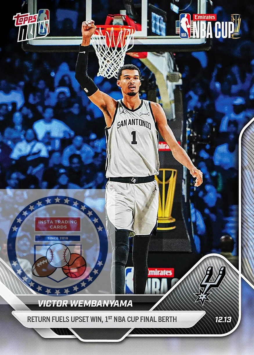 *READY TO SHIP* Victor Wembanyama - 2025-26 NBA Topps NOW® - Card 83 | eBay