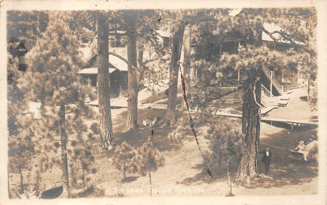 RPPC FEATHER RIVER INN CALIFORNIA WESTERN PACIFIC TRAIN REAL PHOTO ...