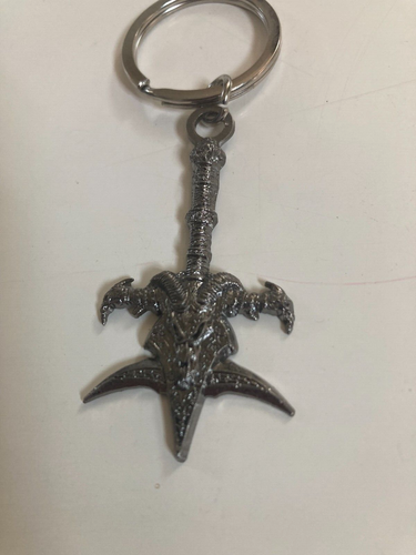 World of Warcraft FROSTMOURNE Keychain Blizzcon 2008 Blizzard Epic Key ...