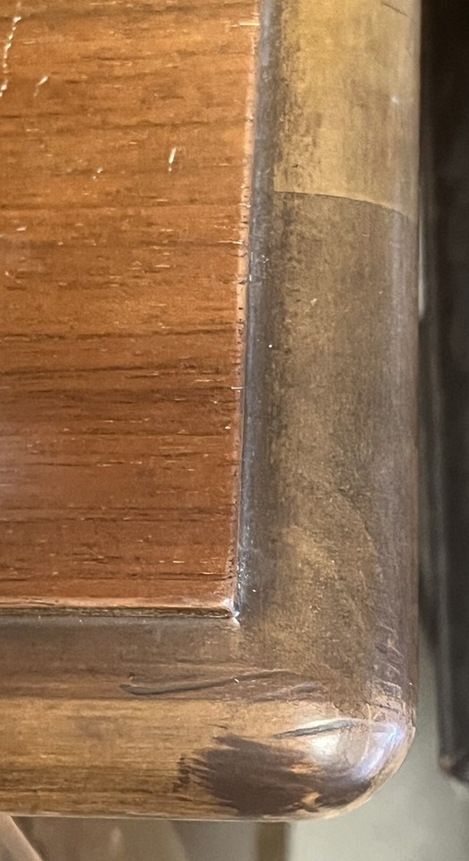 Vintage Berkey & Gay LONG BUFFET Table 4 Drawers Antique Furniture ...