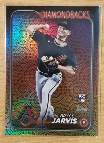 2024 TOPPS SUMMER HOLIDAY PARALLEL BRYCE JARVIS ROOKIE #363 ARIZONA ...