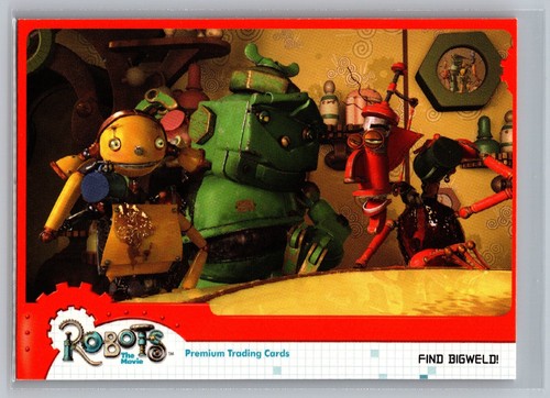 Find Bigweld 2005 Inkworks Robots the Movie #46 Trading Card Piper Lug ...