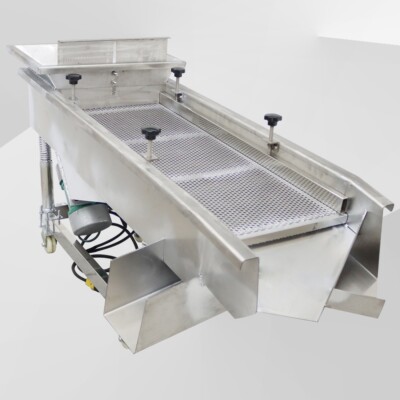 Double Layers Double Motors Linear Screen Vibrating Screen 220V w/8mm ...