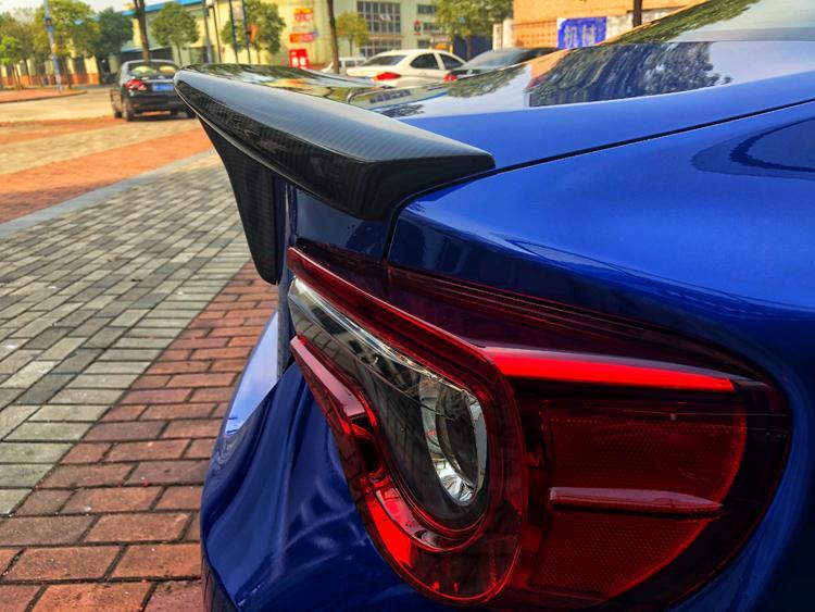 REAL CARBON Rear Trunk Spoiler Wing For Subaru BRZ Scion FRS Toyota ...