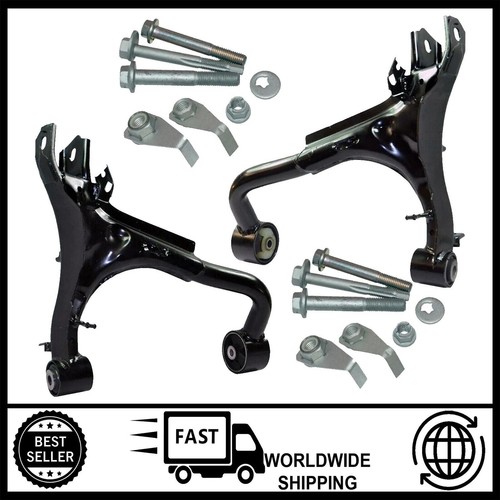 LR010525, LR010526 2X Arrière Contrôle Bras+ Carrossage Kit Boulons x2 ...