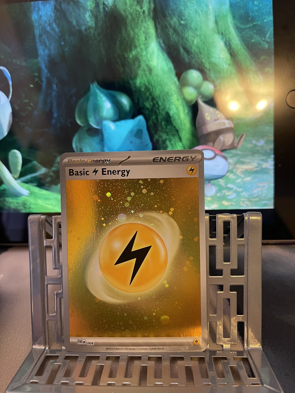 Pokémon TCG Scarlet & Violet 151 Basic Lightning Energy 004 (Cosmos ...