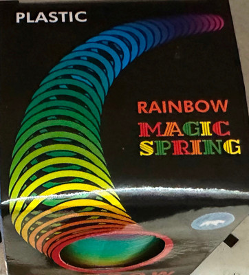 RAINBOW MAGIC SPRING PLASTIC WIRE TOY | eBay