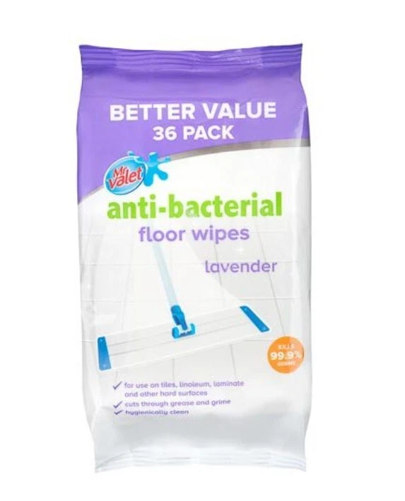 Mr Valet Antibac Floor Wipes Lavender Reviews - Home Alqu