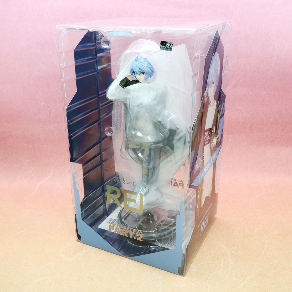 Evangelion Rei 9.8in 1/7 Anime Figure PVC Statue Ver.Radio Eva Part.2 ...