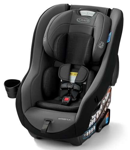 Graco Car Seat Contender Slim Convertible FAA Travel West Point 5–65 ...