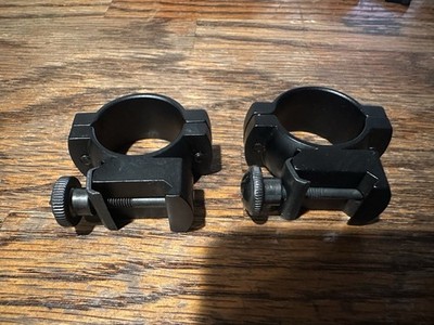 Ruger 10/22 scope rings 1" tube diameter New condition Weaver style ...