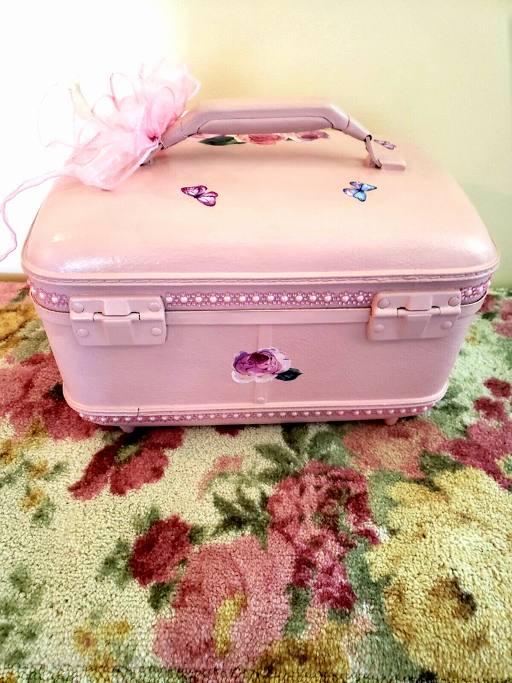UPCYCLED/RESTORED VINTAGE AMERICAN TOURISTER TRAIN CASE | eBay