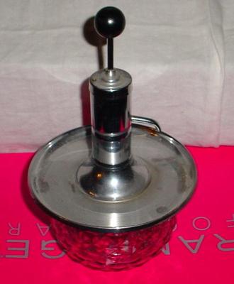 Condiment Dispenser Pumps Glass Bottom Top Stainless Steel for Mustard ...