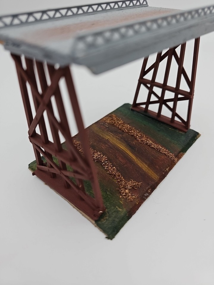 HO Scale Model Railroad Train Bridge Trestle Scratch built | eBay